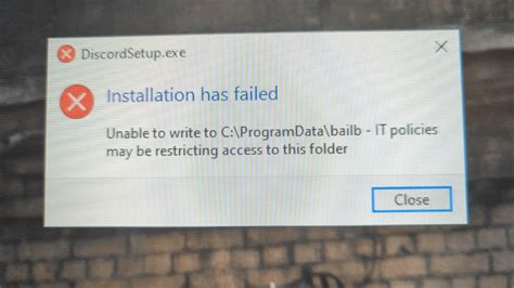 I Keep Getting Error Messages When Trying To Install Discord Rdiscordapp