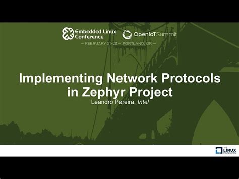 Free Video Implementing Network Protocols In Zephyr Project From Linux