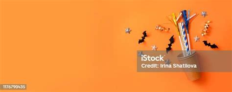 개념 트릭 또는 치료 복사 공간 할로윈 파티 인사말 카드 모형 10월에 대한 스톡 사진 및 기타 이미지 10월 가을 거미 Istock