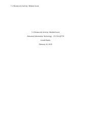 7 2 Homework Activity Module Seven Docx 7 2 Homework Activity Module Seven 7 2 Homework
