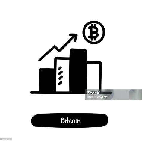 비트 코인 아이콘 트렌디 스타일 벡터 일러스트 레이 션 심볼 0명에 대한 스톡 벡터 아트 및 기타 이미지 0명 개념 교환