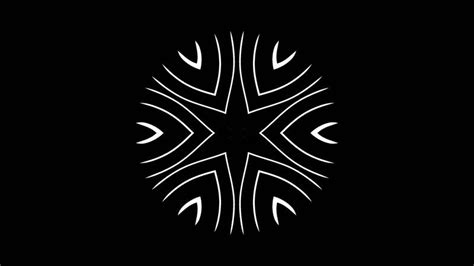 Dynamic Abstract Design With Radiating Curved Patterns 55693635 Stock Video At Vecteezy