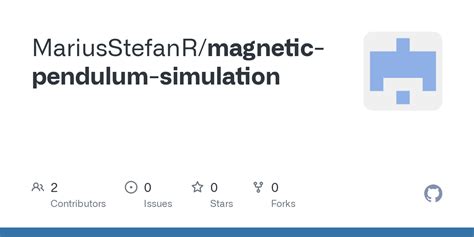 Github Mariusstefanrmagnetic Pendulum Simulation