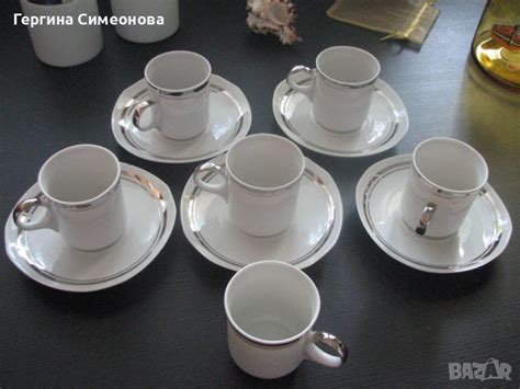 Костен порцелан за късо кафе в Чаши в гр София Id42047819 Bazar Bg