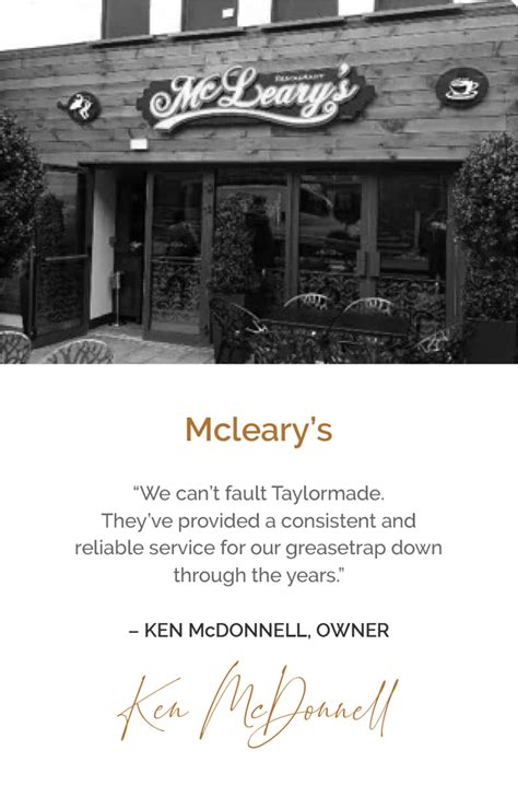 Grease Traps Interceptor Electric Passive Taylormade