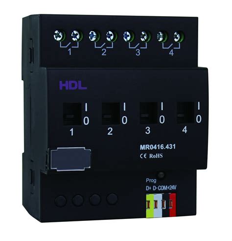 Din реле 4 канальное 16a на канал Hdl Mr0416 431 купить в Hdl