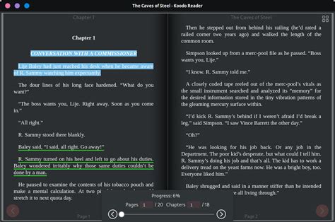 Koodo A Beautiful Open Source E Book Reader For The Linux Bookworms Linuxfordevices