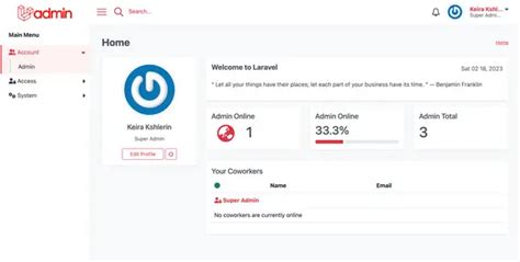 Free And Open Source Laravel Dashboards To Boost Up Your Production