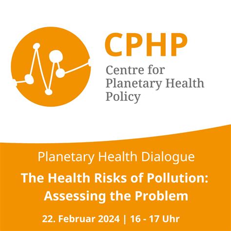 Planetary Health Dialogue The Health Risks Of Pollution Assessing The