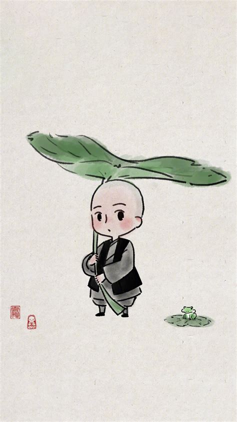 一禅小和尚 壁纸 手机壁纸 堆糖美图壁纸兴趣社区