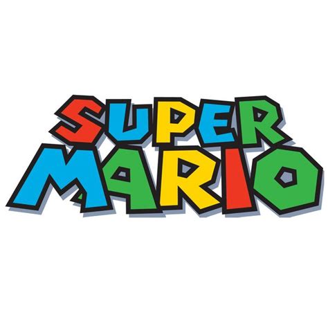 Old Super Mario Bros Logo Polawhite