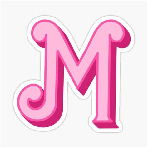 Barbie Initial K Sticker For Sale By Hannah Cohen Aufkleber Selber