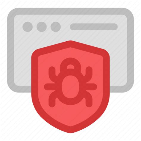 Infected Website Bug Virus Malware Icon Download On Iconfinder