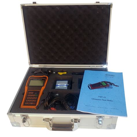 Fmt 22 Portable Transit Time Ultrasonic Flow Meter