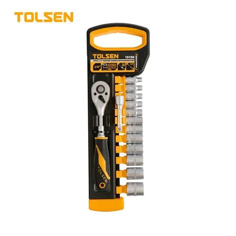 14pcs 14 Ratchet Handle With Socket Set Tolsen® Tools