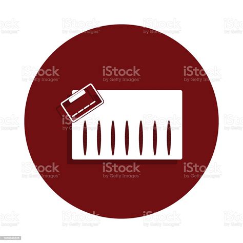 코카인은 글리프 배지 스타일에서 아이콘을 추적합니다 하나 나쁜 Habbits 컬렉션 아이콘의 Ui Ux에 대 한 사용할 수 있습니다 가방에 대한 스톡 벡터 아트 및 기타