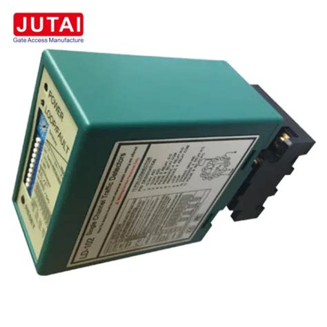 Single Channels Loop Detector Inductive Vehicle Loop Sensor Used For Barrier Arm Safety Loop