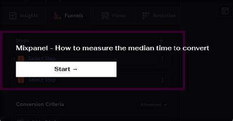 Mixpanel How To Measure The Median Time To Convert
