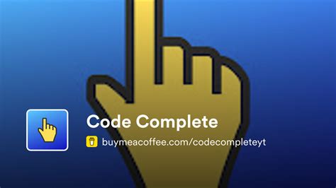 Code Complete Is Creating Coding Tutorials Buymeacoffee