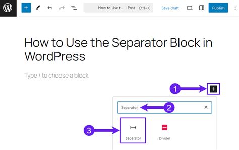 Separator Block How To Use Guide And Overview