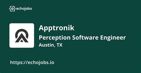 Hiring Perception Software Engineer Sensing Austin Tx C