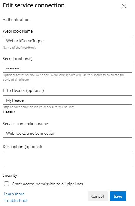 Trigger Azure DevOps Pipeline Using A Webhook Hardstahl