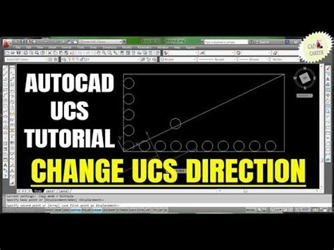 User Coordinate System In Autocad Autocad UCS Change The Direction Of UCS In AutoCAD