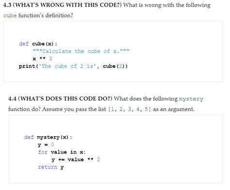Solved 4 3 WHAT S WRONG WITH THIS CODE What Is Wrong With Chegg Com