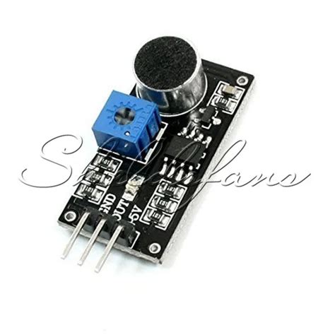 Sound Sensor Detecting Module Lm393 Electret Microphone For Arduino Diy