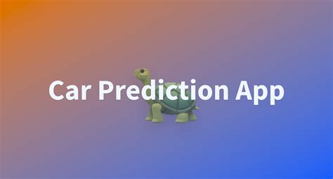 Car Prediction App A Hugging Face Space By Abimanyukayana