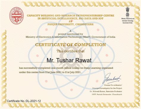 Tushar Rawat On Linkedin Panjabuniversity Deeplearning Neuralnetworks