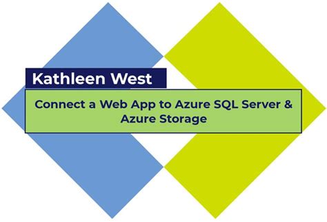 Github Kathleenwestconnect App To Azure Sql Server Storage Demo Project Lets Have Some Fun