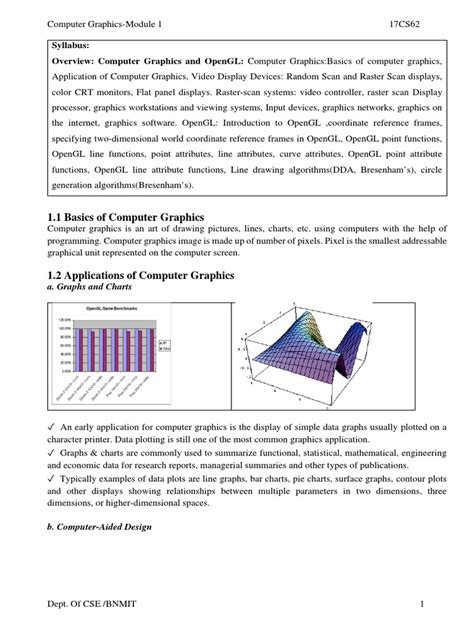Computer Graphics Module1 Pdf Computer Graphics Liquid Crystal Display