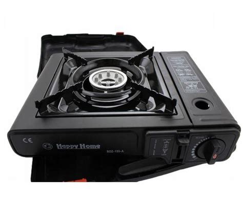 Портативна Газова Плита Газовий Пальник Happy Home Bdz 155 A З Кейсом — Купити Недорого на Bigl