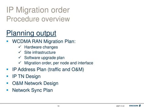 PPT IP Migration Activation P PowerPoint Presentation Free Download ID