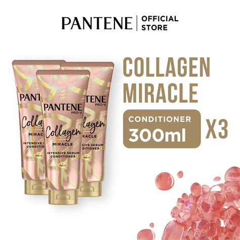 Pantene Intensive Serum Conditioner Collagen Miracle Hair Care 300ml