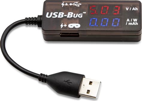 Triplett USB Bug Dual Output Inline USB A Tester And Data Masker TEquipment