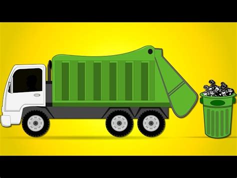 Animated Garbage Truck