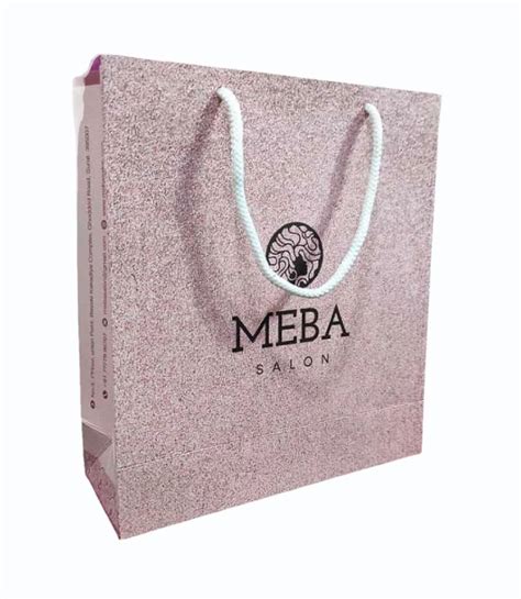 Light Pink 4 Kg Printed Paper Carry Bags For Shopping At Rs 30 In