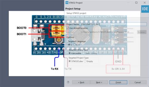 stm32 has encountered a problem hatası