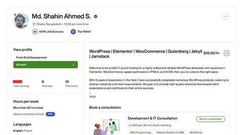 Shagor Ahmed On Linkedin Upworktoprated Happycoding Grateful