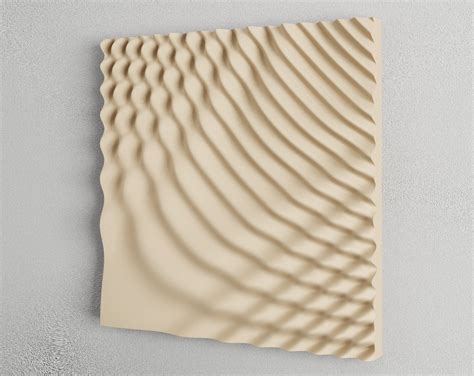 Parametric Panel Wall Panel 3d Model Cnc Cnc File Stl Obj Basrelief Interior Design Idea