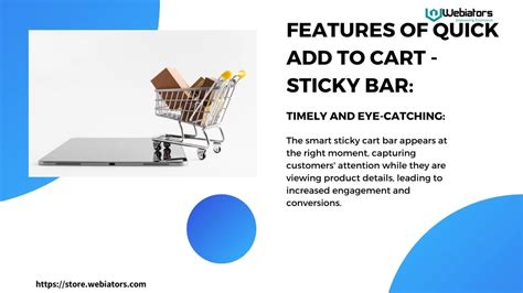 Ppt Boost Conversions With Quick Add To Cart Sticky Bar For Your