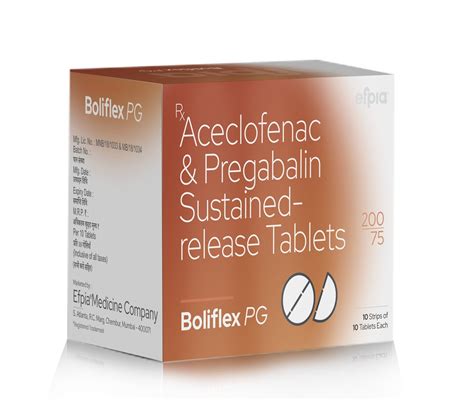 Buy Aceclofenac And Pregabalin Sustained Release Tablets