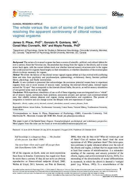 Pdf The Whole Versus The Sum Of Some Of The Parts Toward Resolving