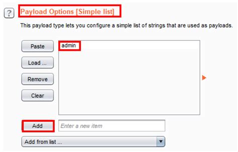 Payload Options Burp Suite Cookbook Book