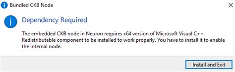 dependency required · issue 2535 · nervosnetwork neuron · github