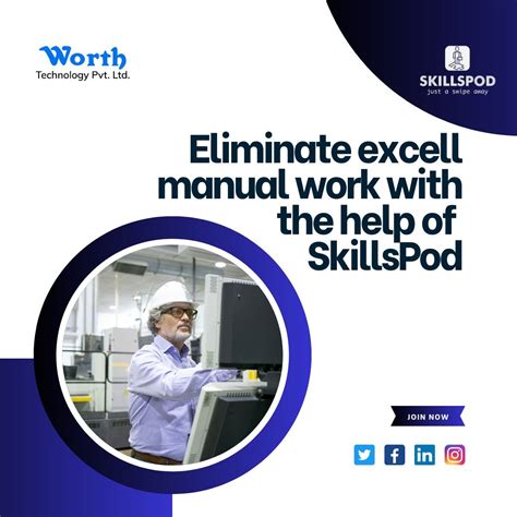Worth Technology Pvt Ltd On Linkedin Skillspod Automation Productivityboost Excelautomation