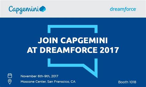 Going To Dreamforce 2017 We Are Too Swing By Booth 1018 To Experience Our Demos Meet Our