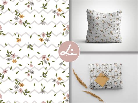 Cute Seamless Pattern With Flower Graphic By Lindoet23 · Creative Fabrica